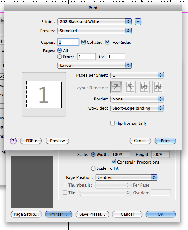Design Practice: Booklet Printing