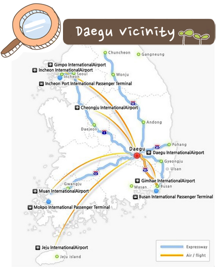 Daegu Vicinity Tour