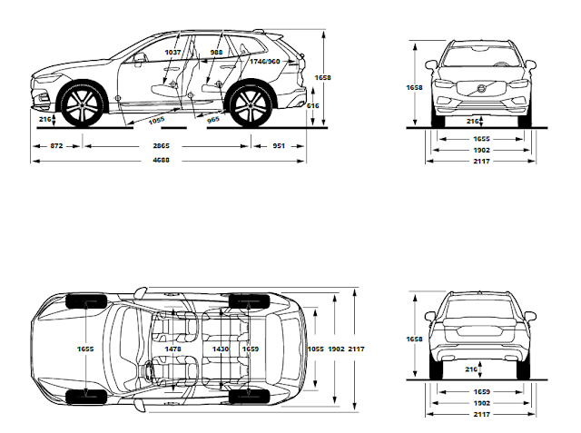 New Volvo XC60 2017 Dimensions - Automobile Planet