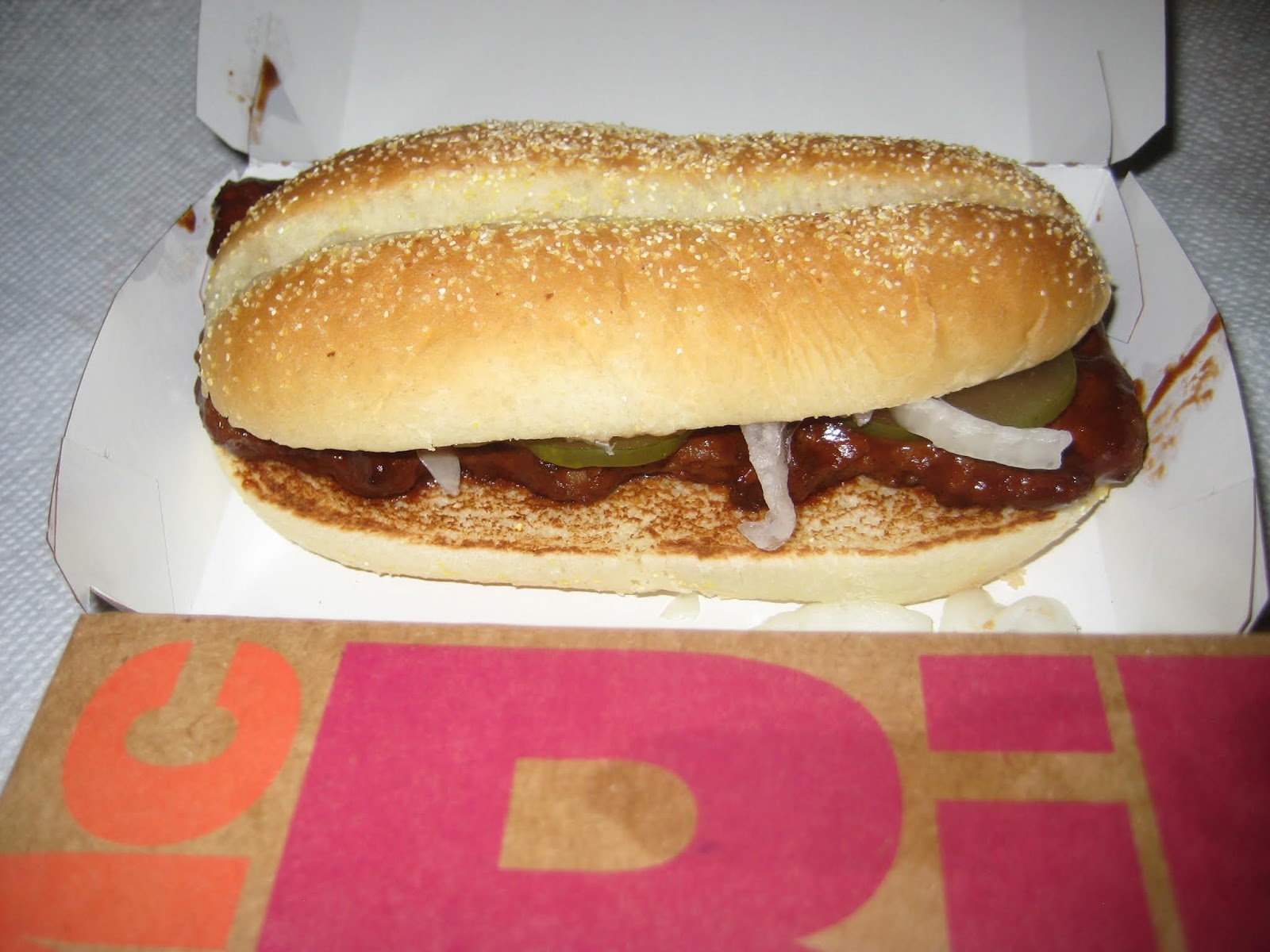 Rockville Nights: McRib is back at McDonald's (Video review+Photos ...