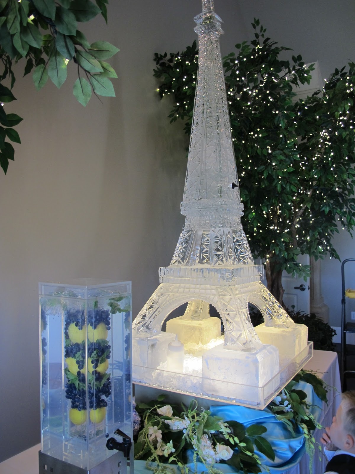 An Aqua French-Inspired Wedding Reception - Purple Chocolat Home