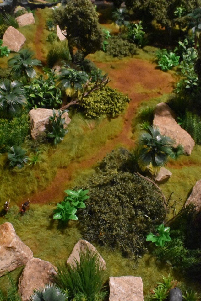 Miniature Wargaming with Spudnick: Bungle in the Jungle: Jungle Terrain.