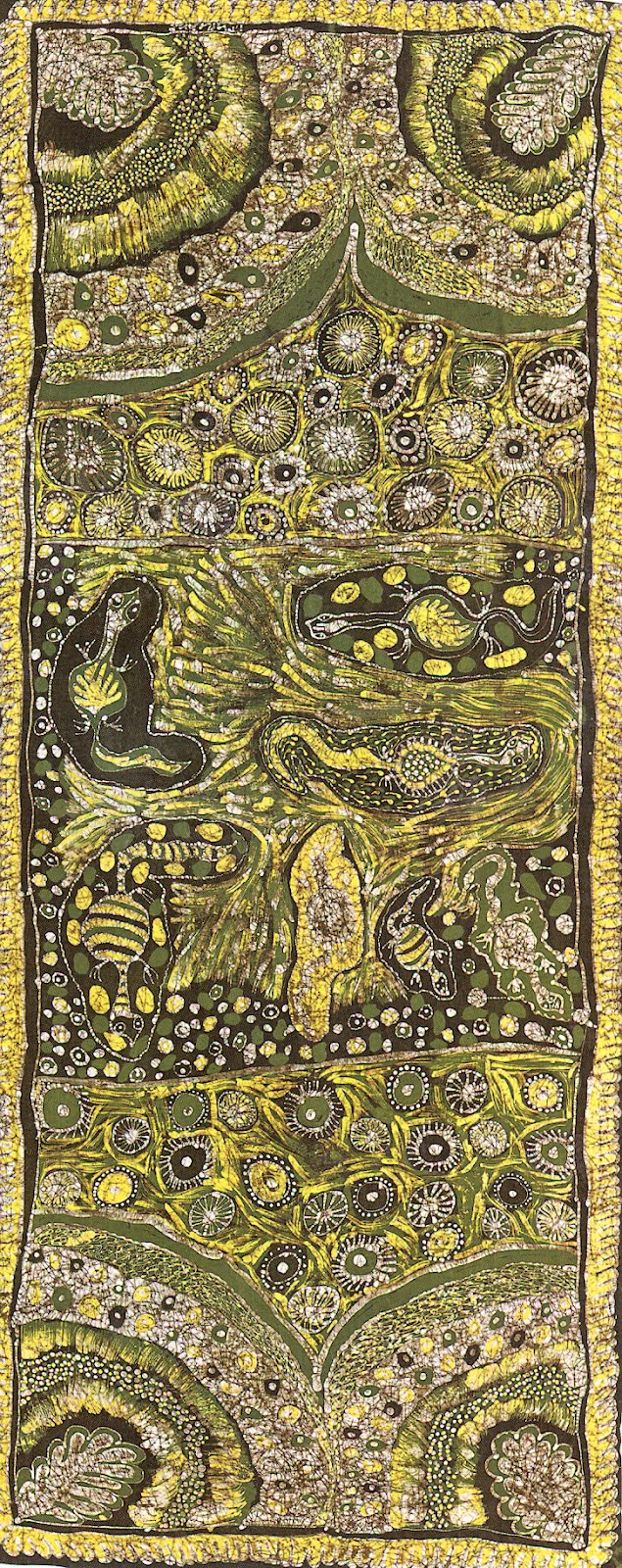 Art Quill Studio: ArtCloth From Kaltjiti (Fregon)Australian Aboriginal ...