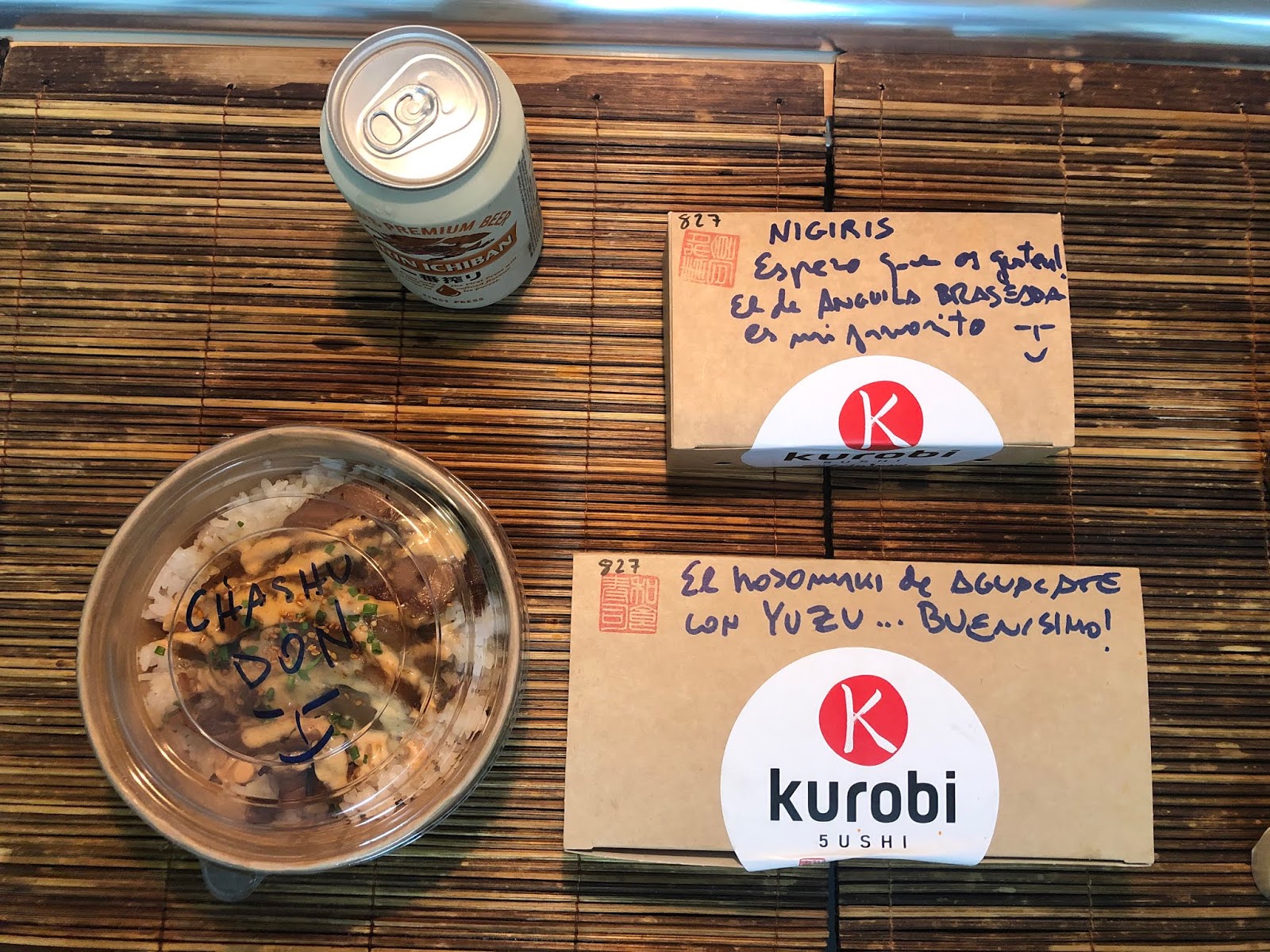 Kurobi Sushi, comida japonesa a domicilio en Málaga