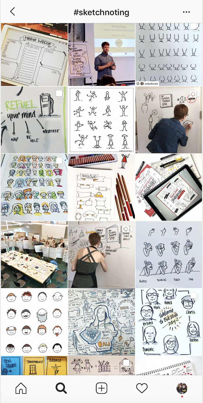 The Library Voice: Sketching Resources and Ideas!