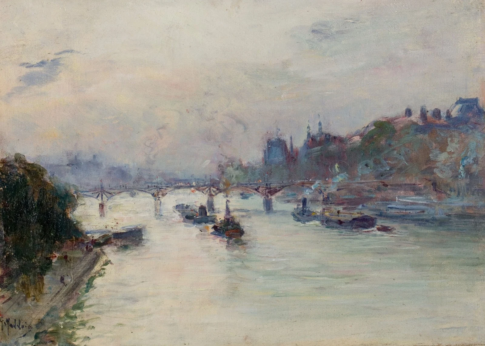 Gustave Madelain (1867-1944) | Post-Impressionist painter | Fine Art Masters