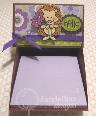 Dandelion Designs: More Post-it Note Holders