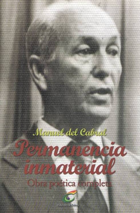 Cauce Literario: MANUEL DEL CABRAL. PREMIO NACIONAL DE LITERATURA 1992 ...