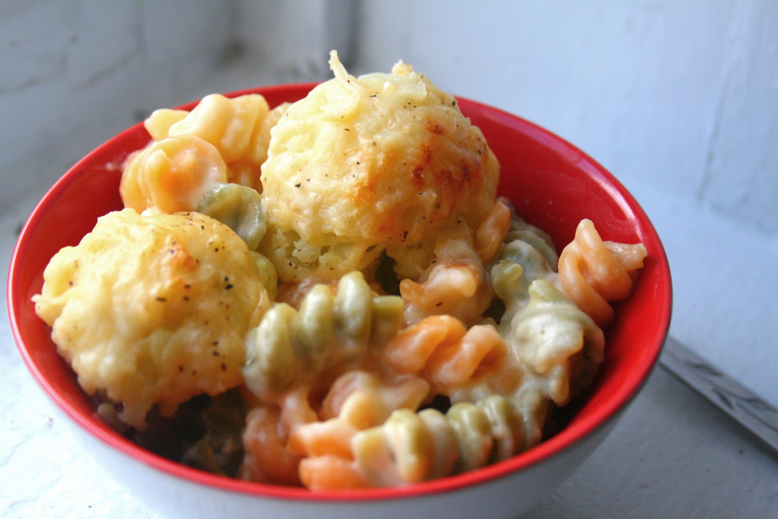 The Nesting Corral: Cheesy Cauliflower Rotini