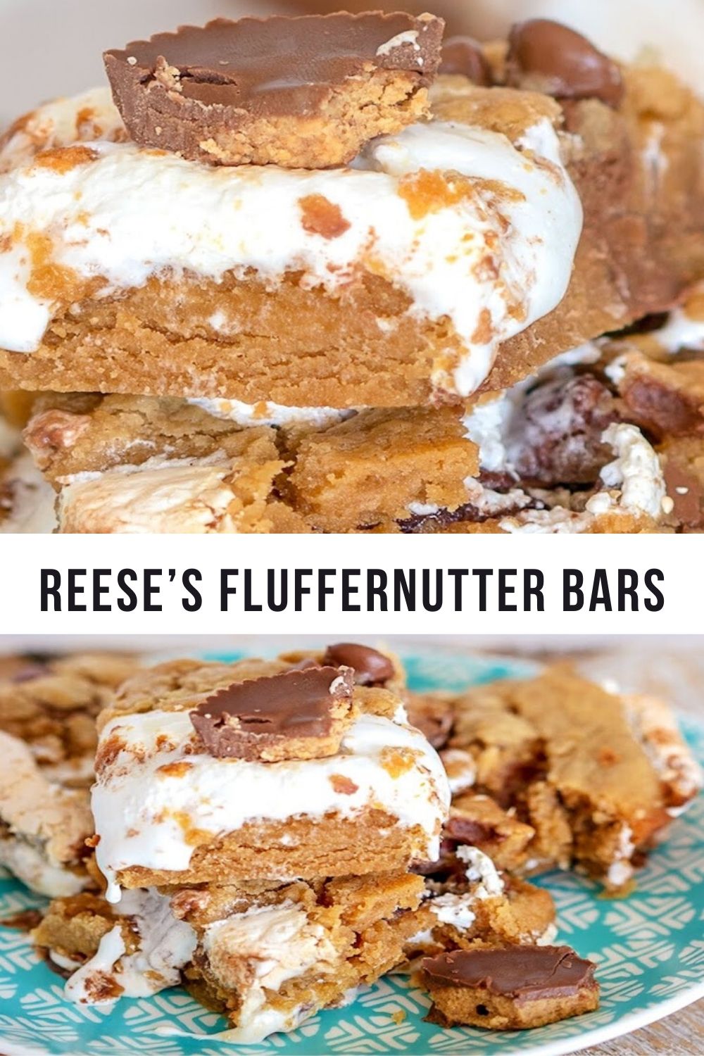 Reese’s Fluffernutter Bars - Pinnerfood