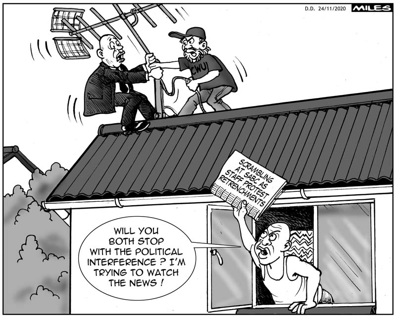 Cartoons by Miles: Bad signal