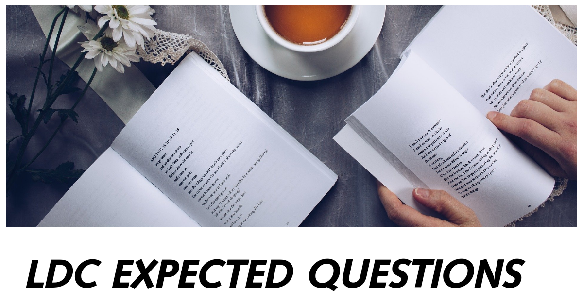 LDC Exam Model Question Paper with Answers