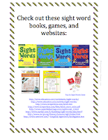 Miss B., Busy Bee: Dolch Sight Words Pack