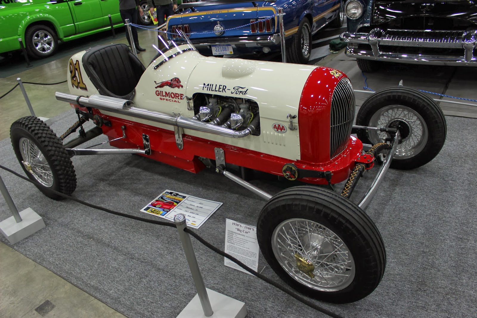 Patio Boat: Detroit AutoRama: Dragsters and Race Cars