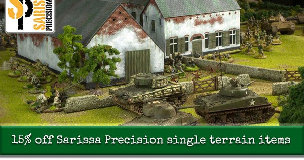 Wargame News and Terrain: Warlord Games: Sarissa Precision Terrain - 25 ...