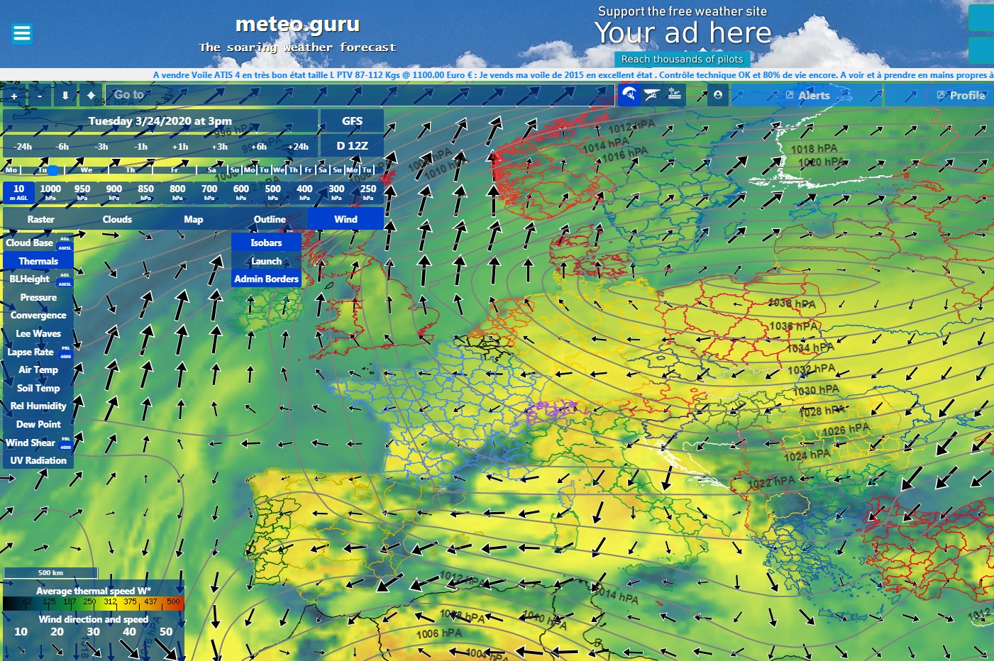 Meteo-Guru zeigt jetzt auch GFS