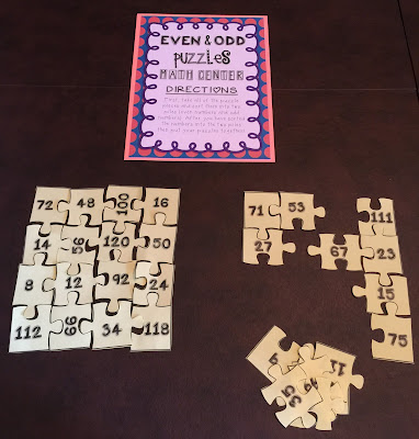 Teaching With Terhune: Even and Odd Numbers Math Unit