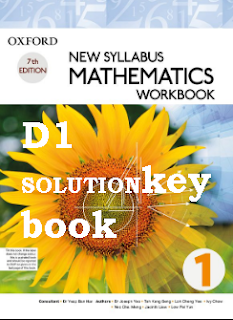 MATHEMATICS D 1 KEY BOOK| SOLUTION GUIDE DOWNLOAD, STUDENTS O LEVEL ...
