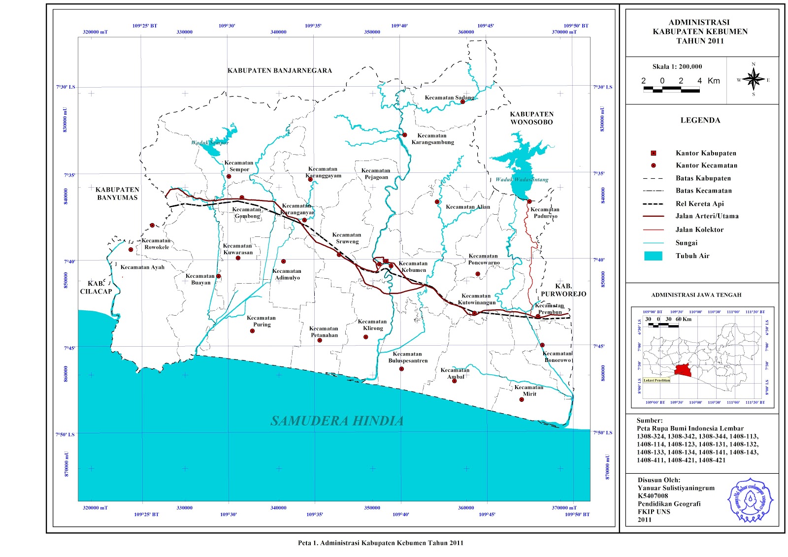 18+ Peta Desa Di Kabupaten Kebumen Pictures