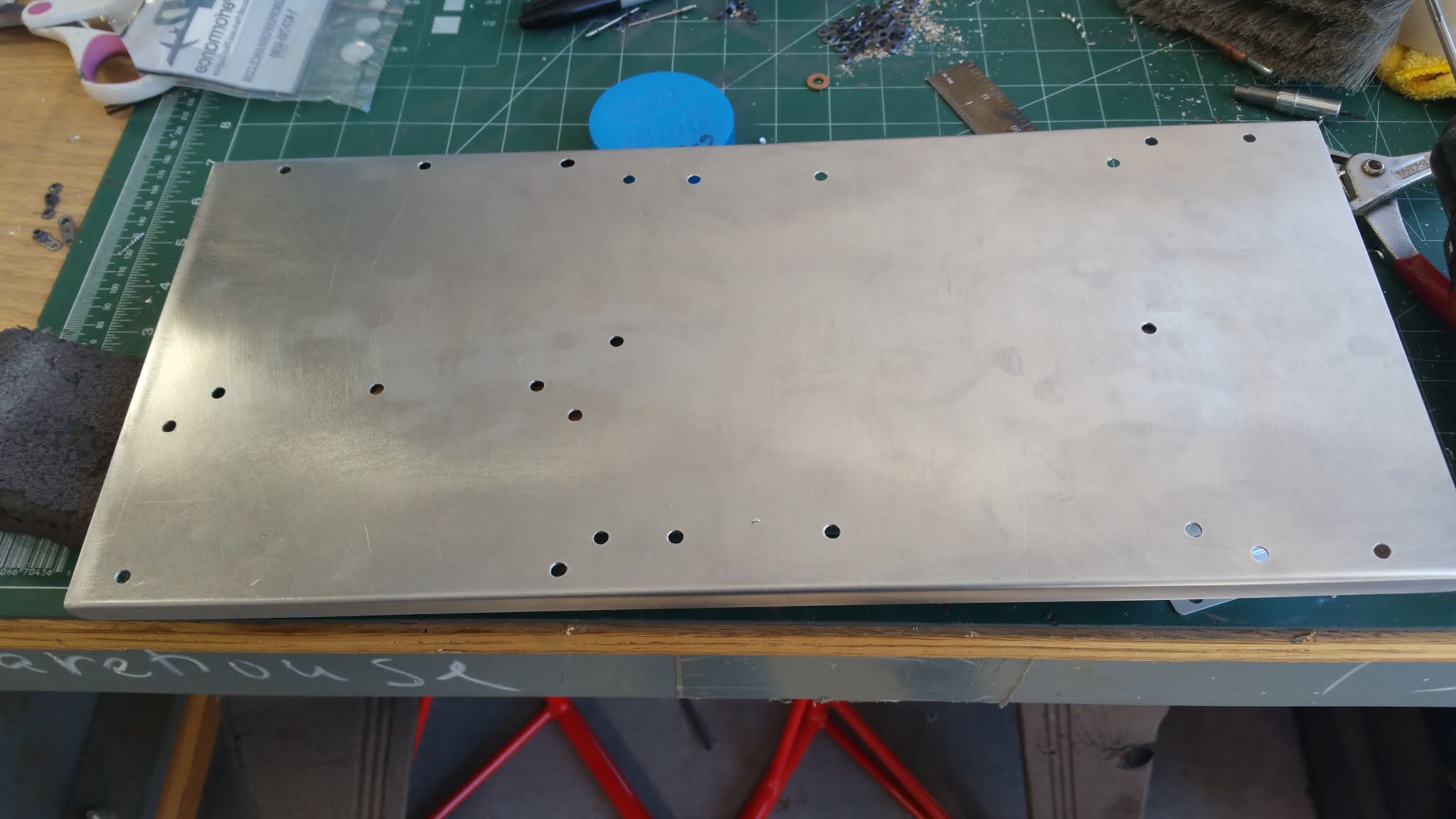 Just Another SuperSTOL Build Log: Instrument Panel Avionics Tray