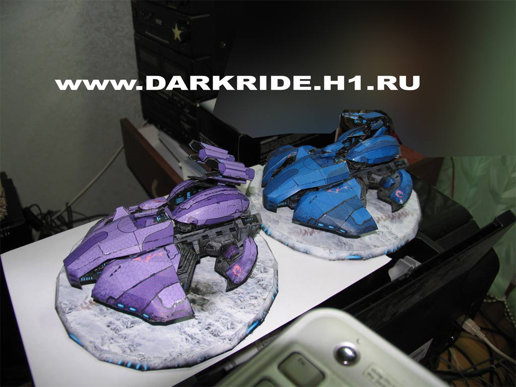Halo 2 Shadow Papercraft | Papercraft Paradise | PaperCrafts | Paper ...