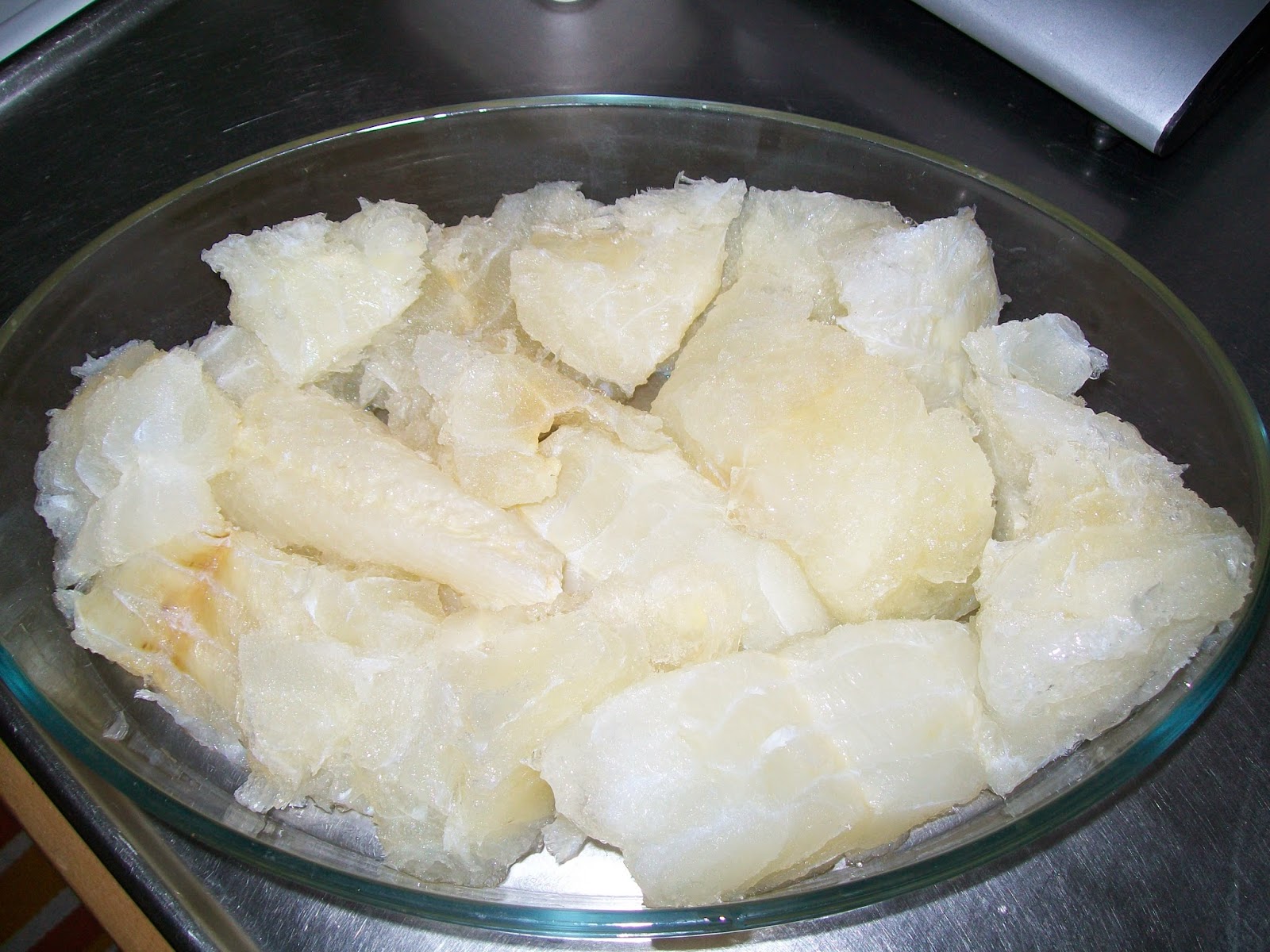 wendelainorberg: Lutfisk av torsk från Norra Norge..