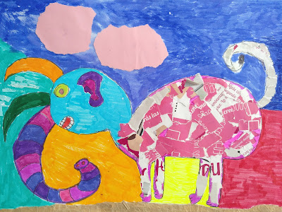 PLÁSTICA EN EL VALLE: TEXTURAS: MIS ANIMALES (II)