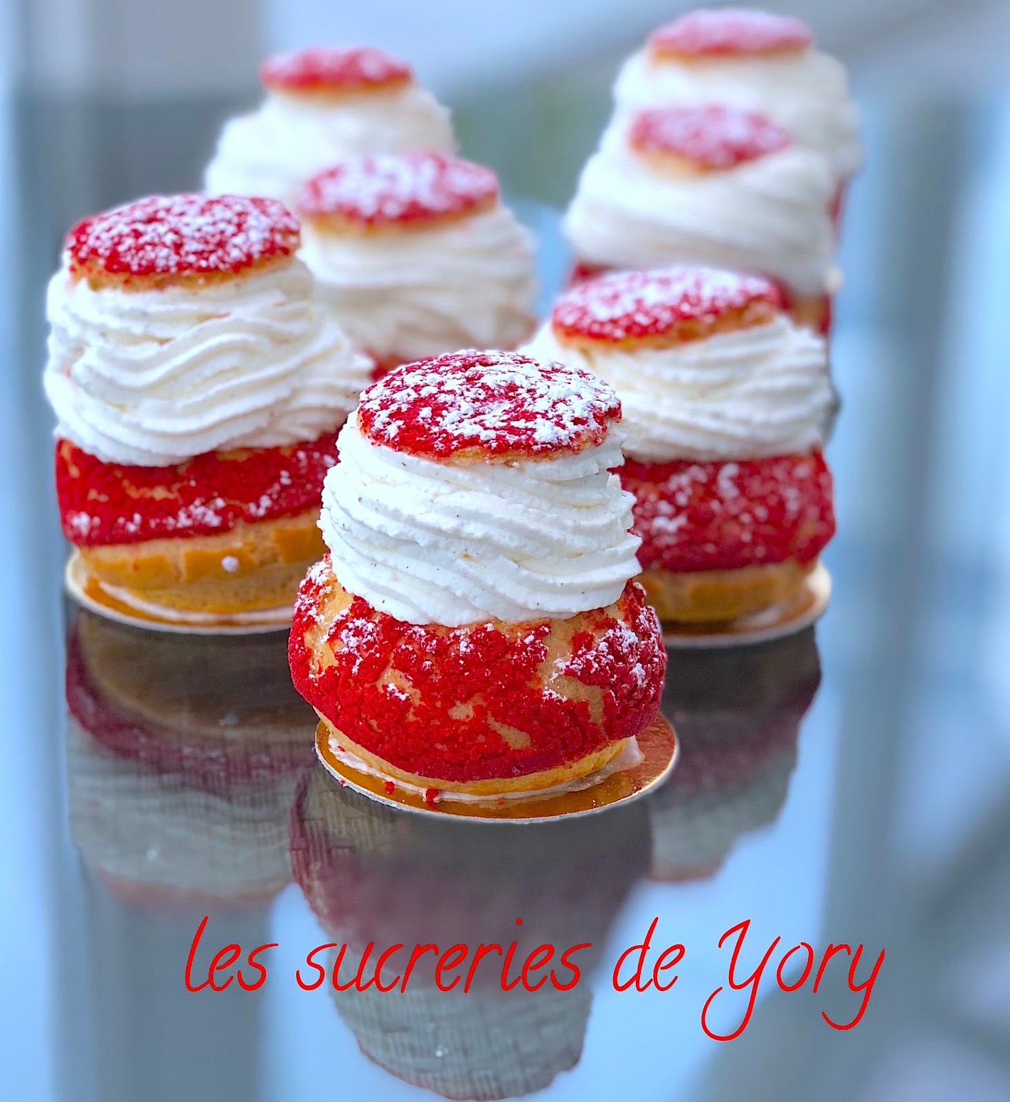 Choux Fraises Chantilly