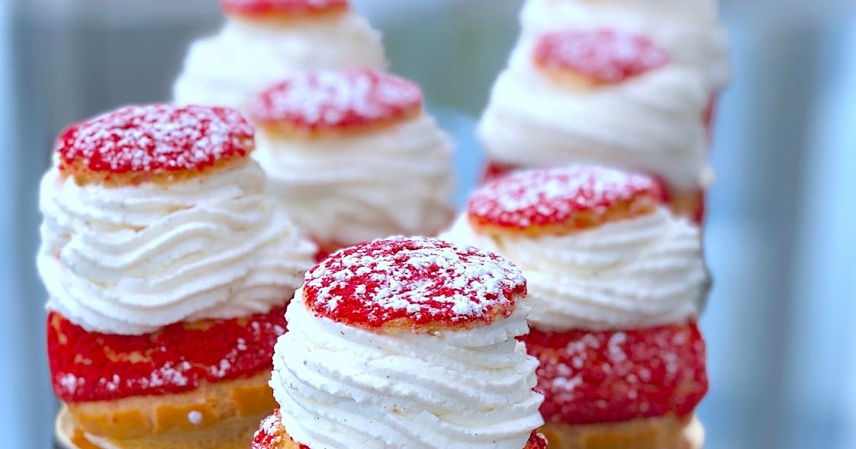 Choux Fraises Chantilly