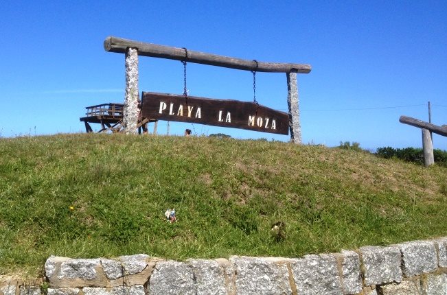 Turma da História: Playa La Moza - Uruguai