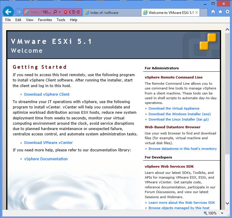 การติดตั้ง VMware EXSi 5.1 บนเครื่อง Server