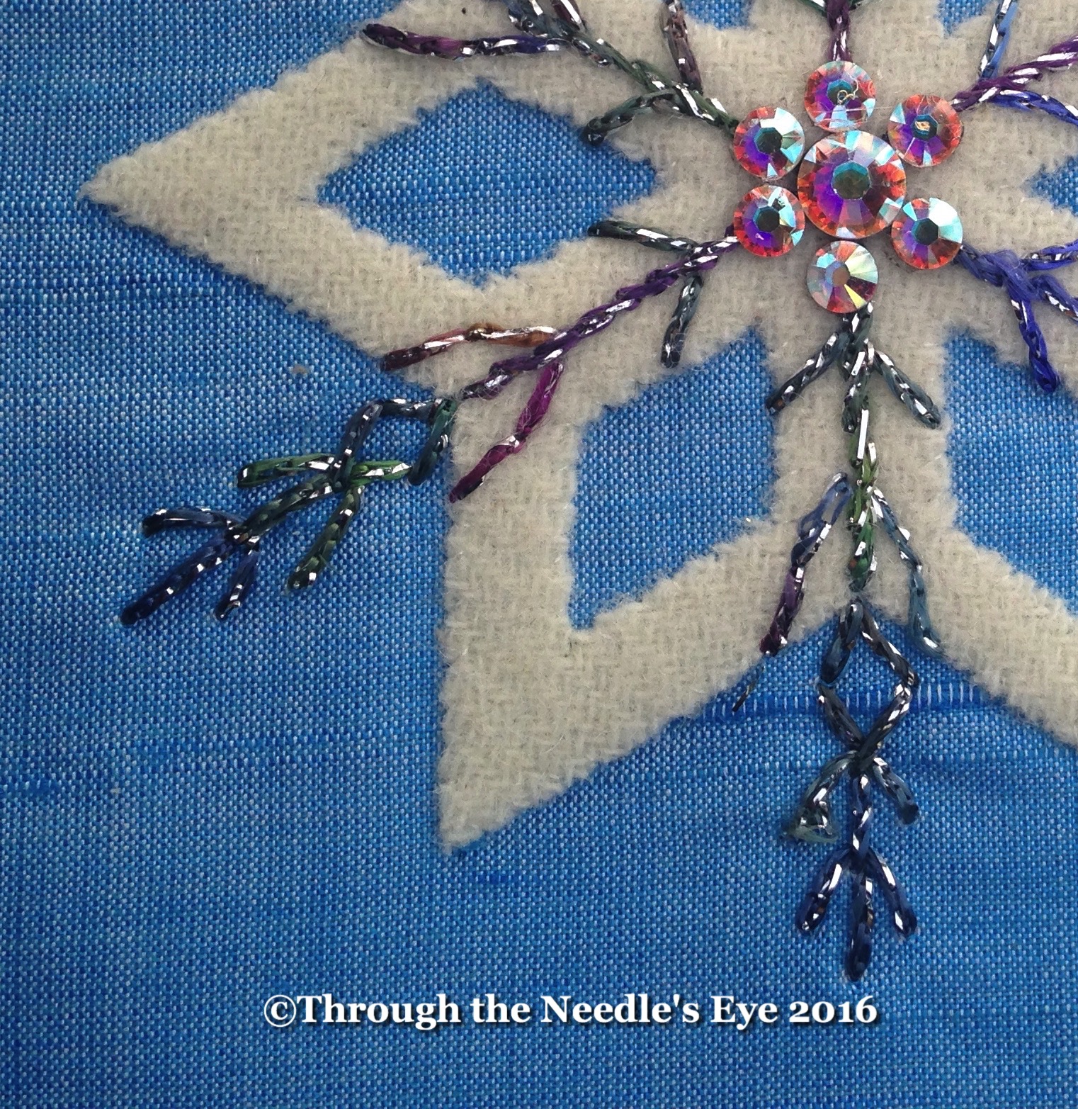 Telling Stories Through the Needle's Eye: Snowflakes for Free!