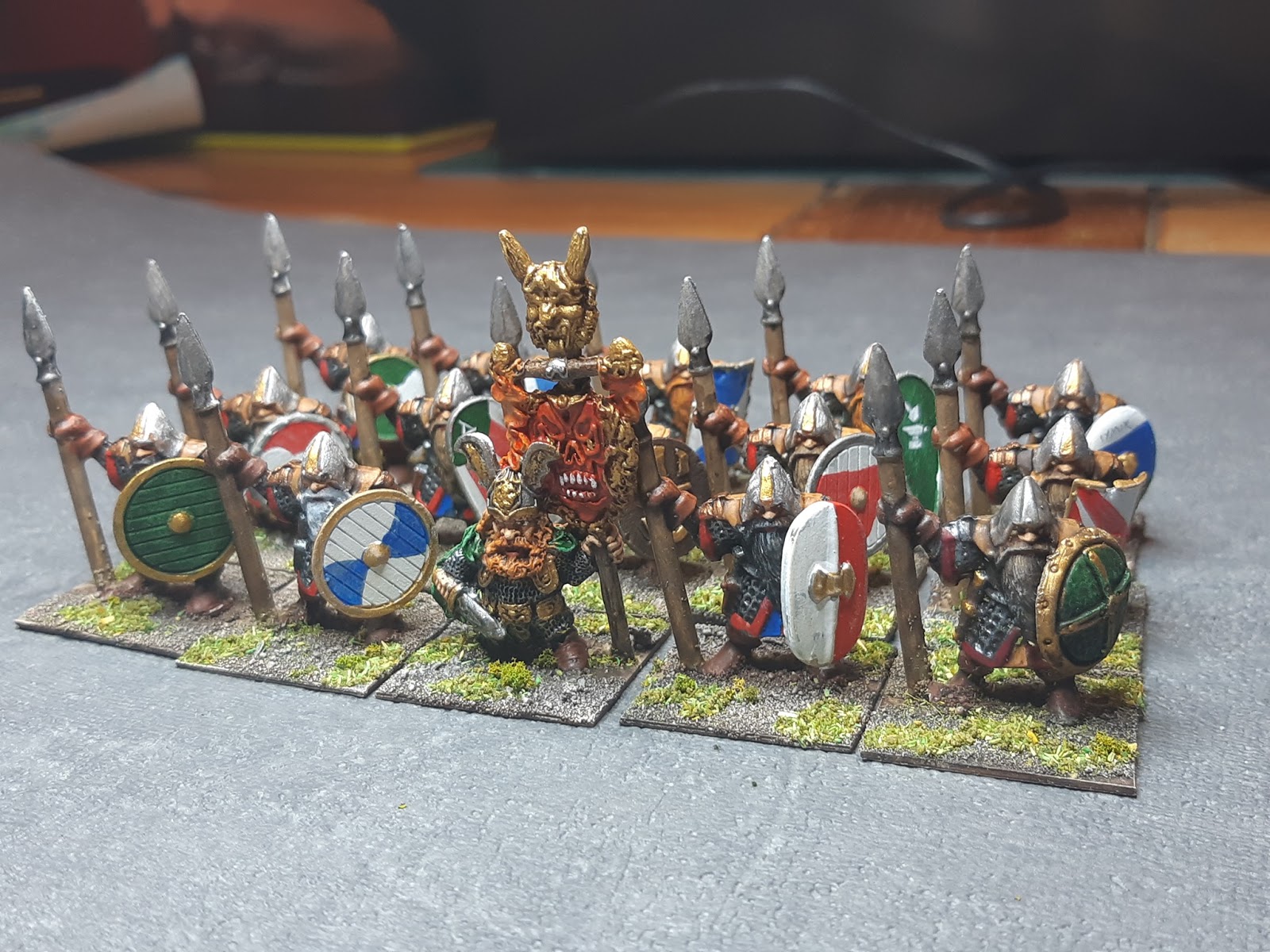 Pijlie´s Wargames Blog: Oathmark Dwarf Army and first impressions