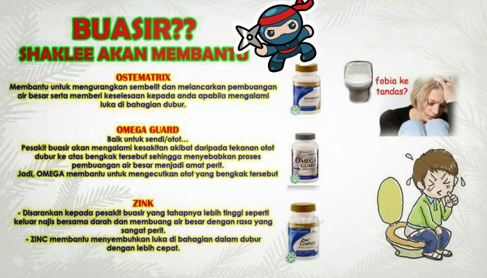 Penawar Buasir teruk sehingga keluar darah