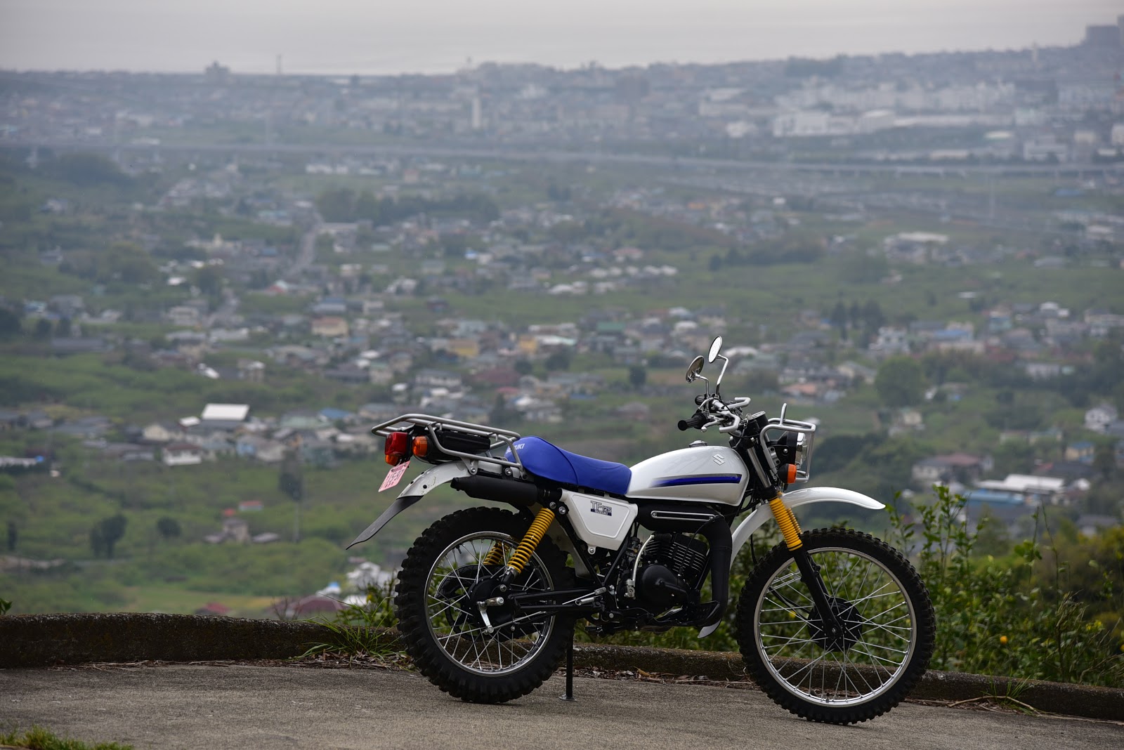 blueskyfuji: スズキ TF125はたぶん最強の廃道探検隊！ 7時間試乗