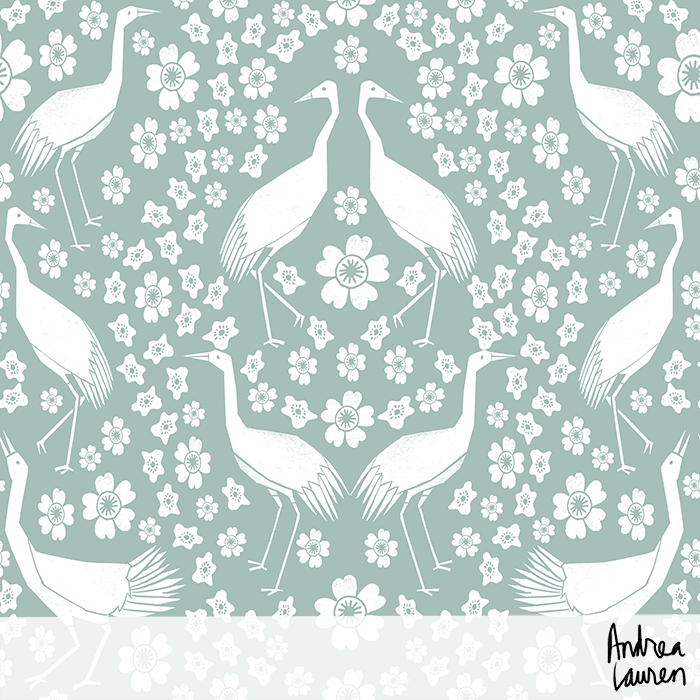 Ink Print Repeat by Andrea Lauren: September 2014