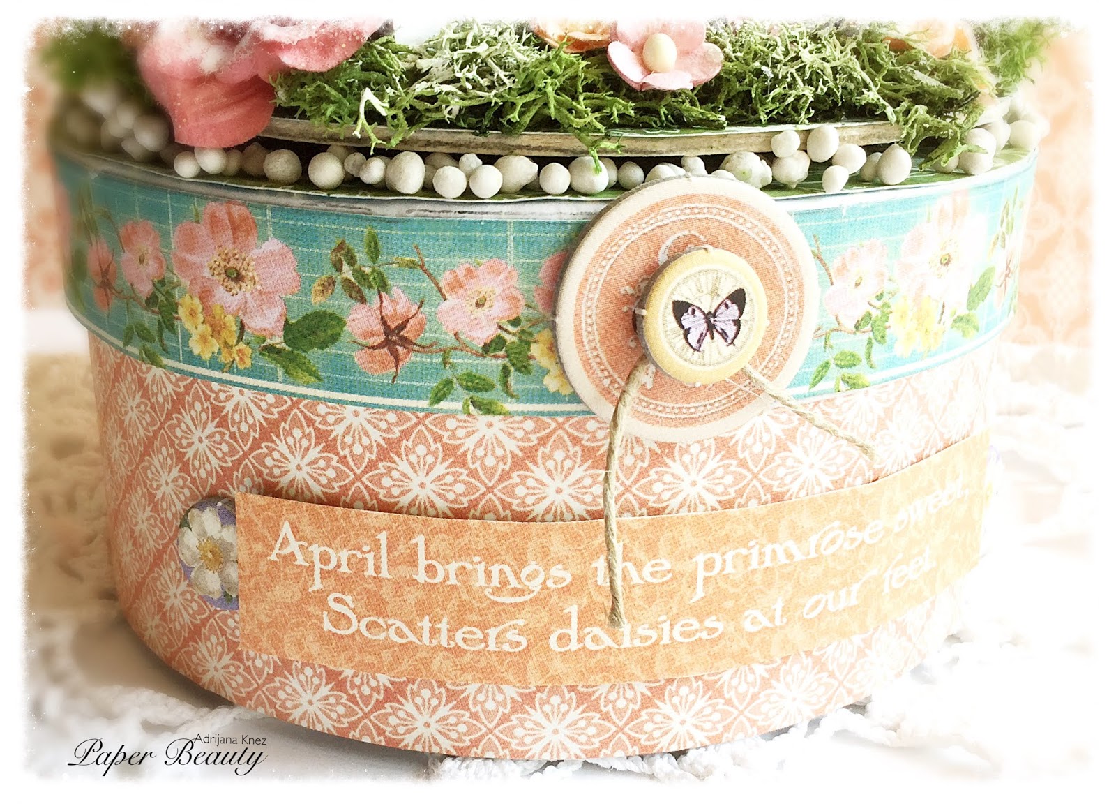 Scrapiniec inspirations on blogspot: “Blooming Spring Story” Gift Box ...