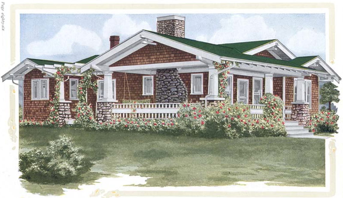 Laurelhurst Craftsman Bungalow: Aladdin Kit Homes