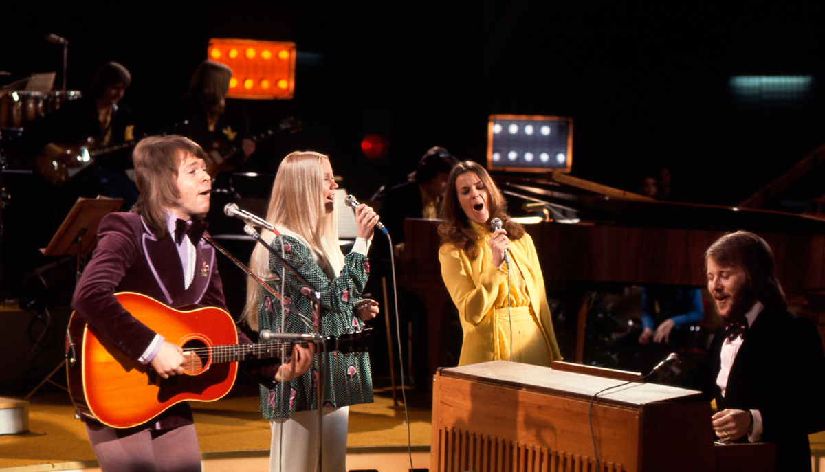 ABBAFanatic: ABBA Perform On Melodifestivalen 43 Years Ago Today