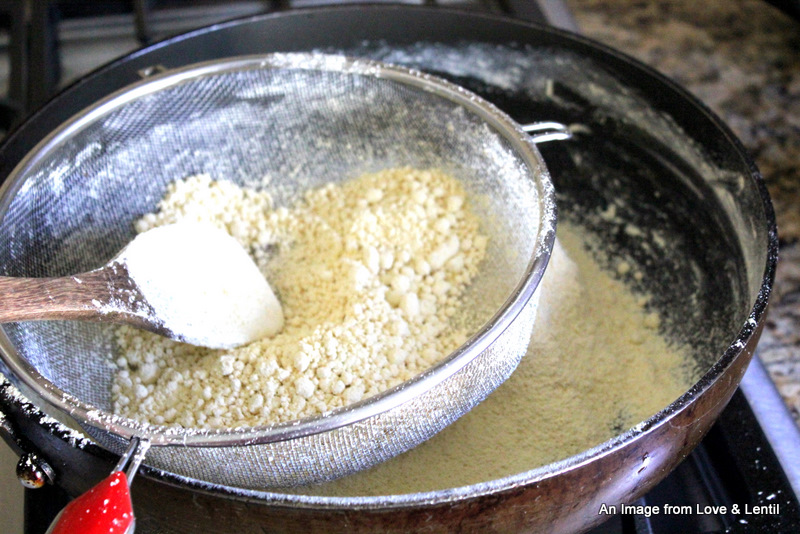 Love & Lentil: Seven Cup Besan Burfi