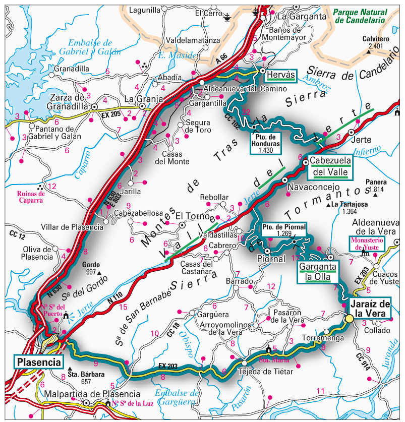espeleogel.com: BARRANQUISMO POR EL VALLE DEL JERTE Y LA VERA (EXTREMADURA)