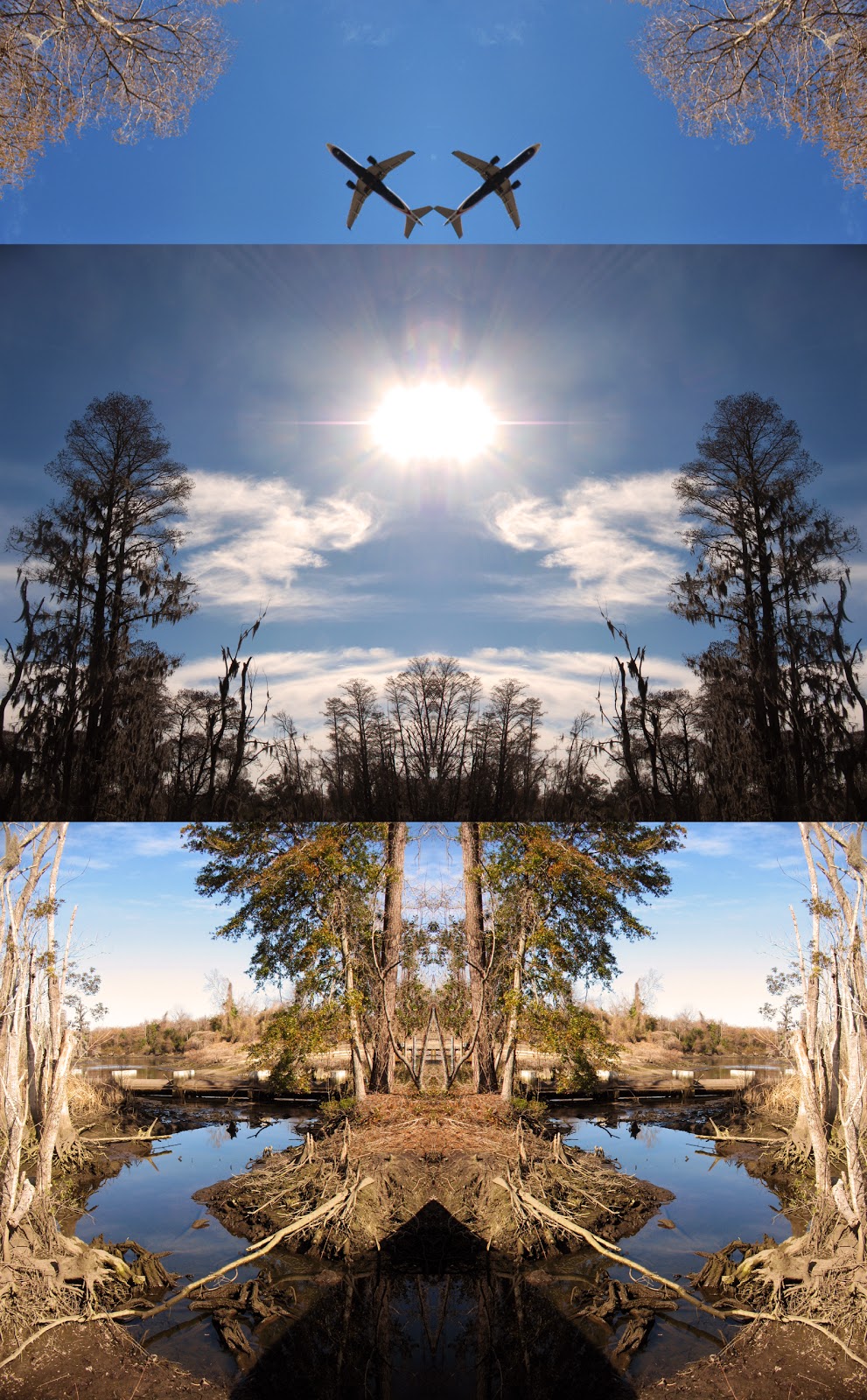 time is a gift: josh moore's art adventures: river mirror experiments 2011