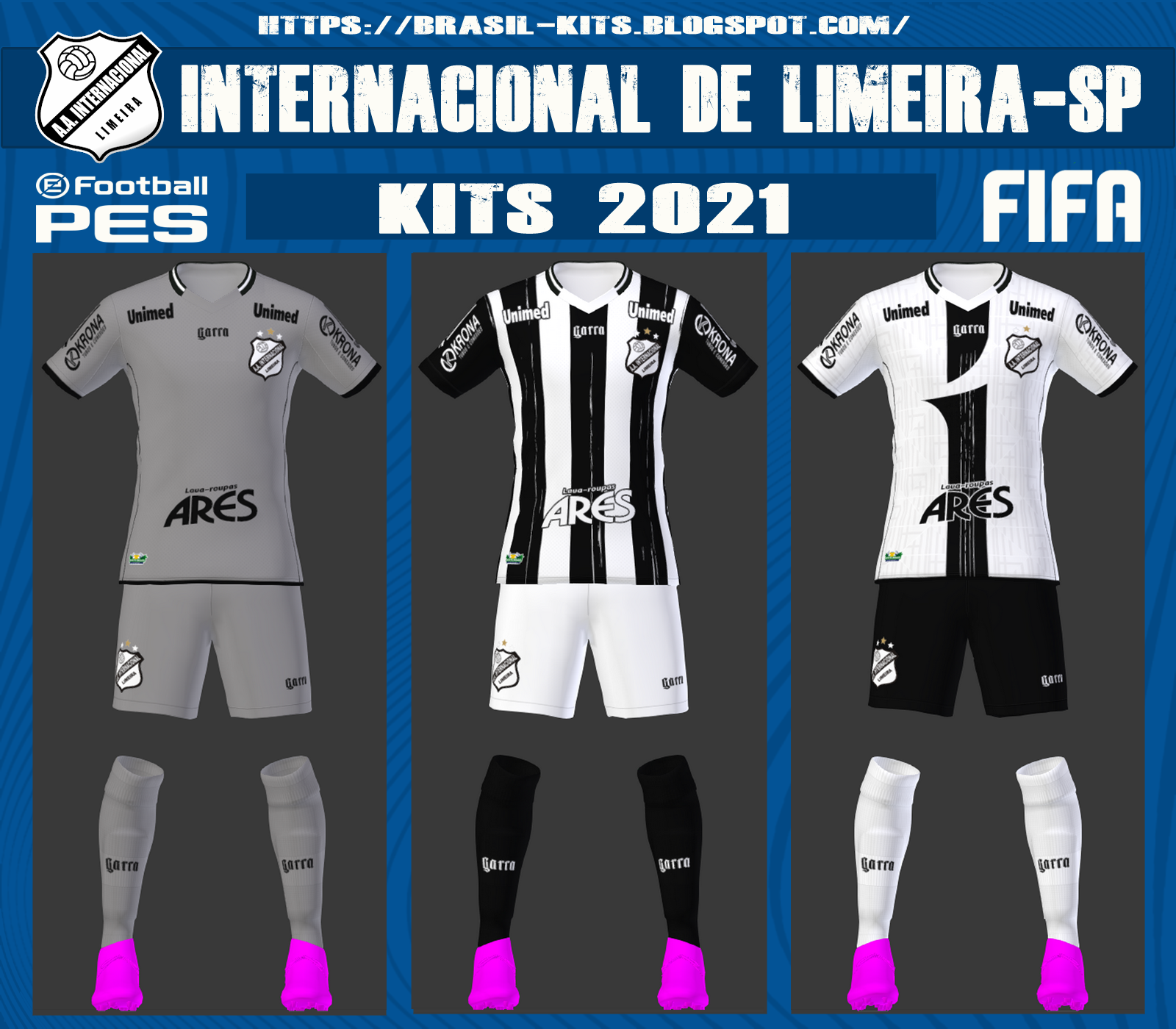 INTER DE LIMEIRA-SP KITS 2021