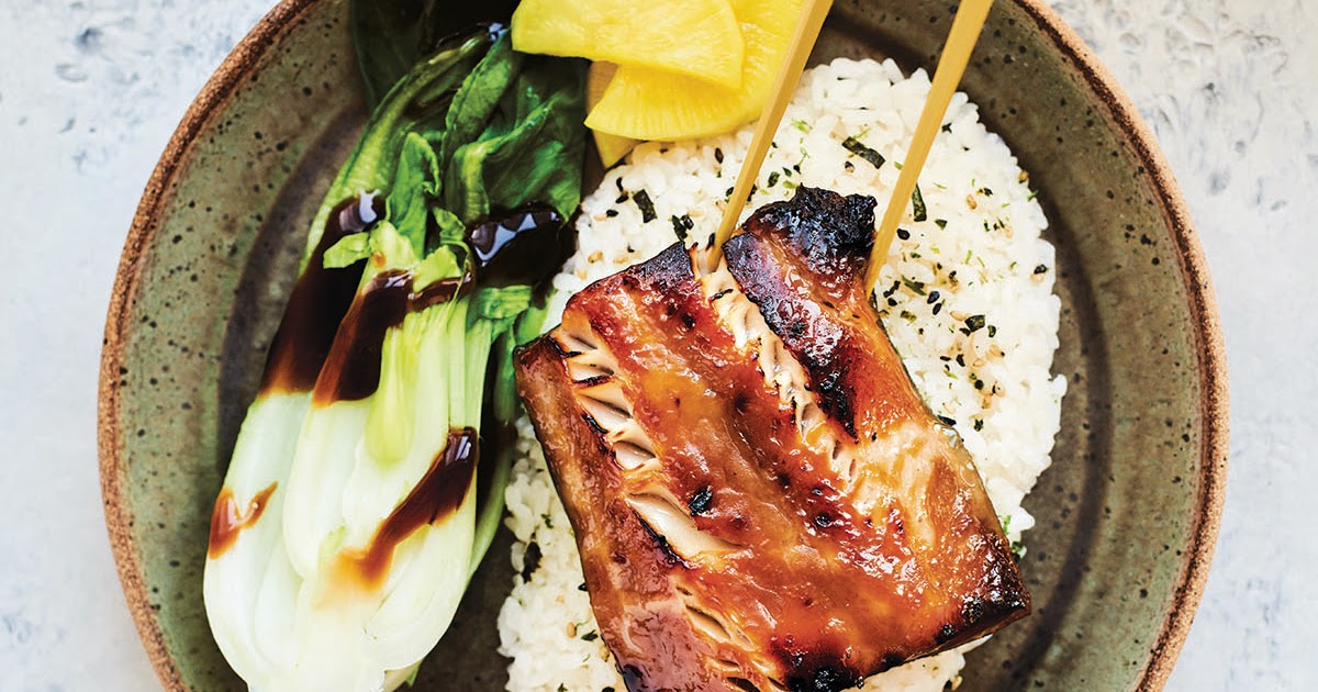 aloha kitchen's ginger misoyaki butterfish