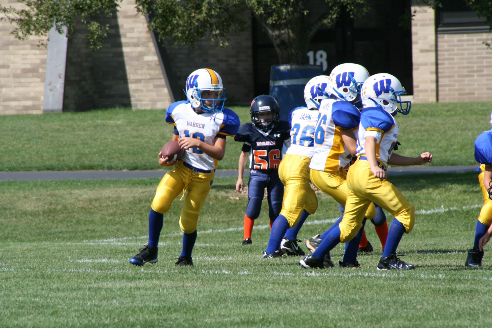 Wheaton Rams Team Black 73lbs: Wheaton Bowl vs. Warren