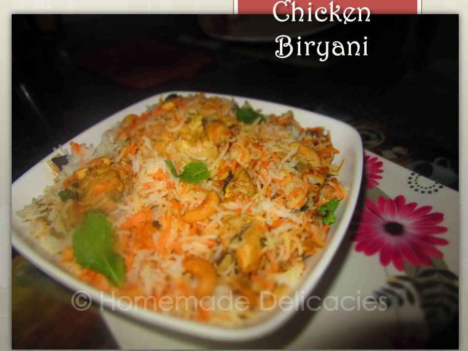 Homemade Delicacies: Navayathi Biryani (Bhatkal Biryani)