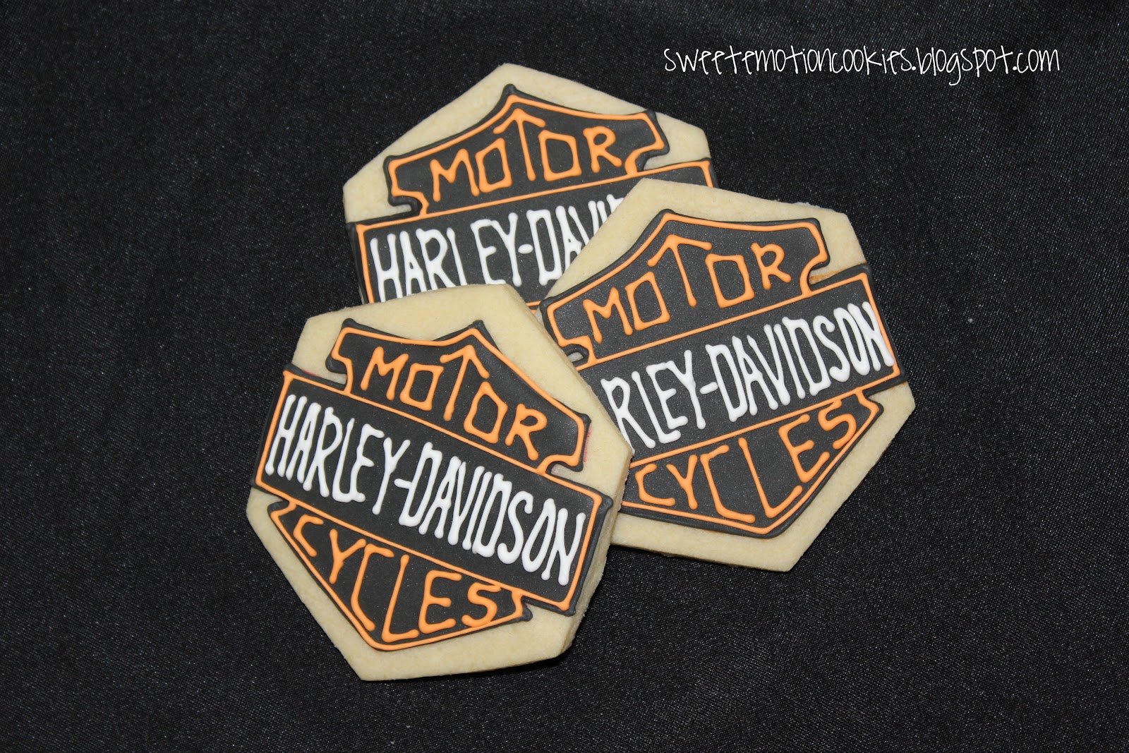 Sweet Emotion: Harley Davidson Cookies
