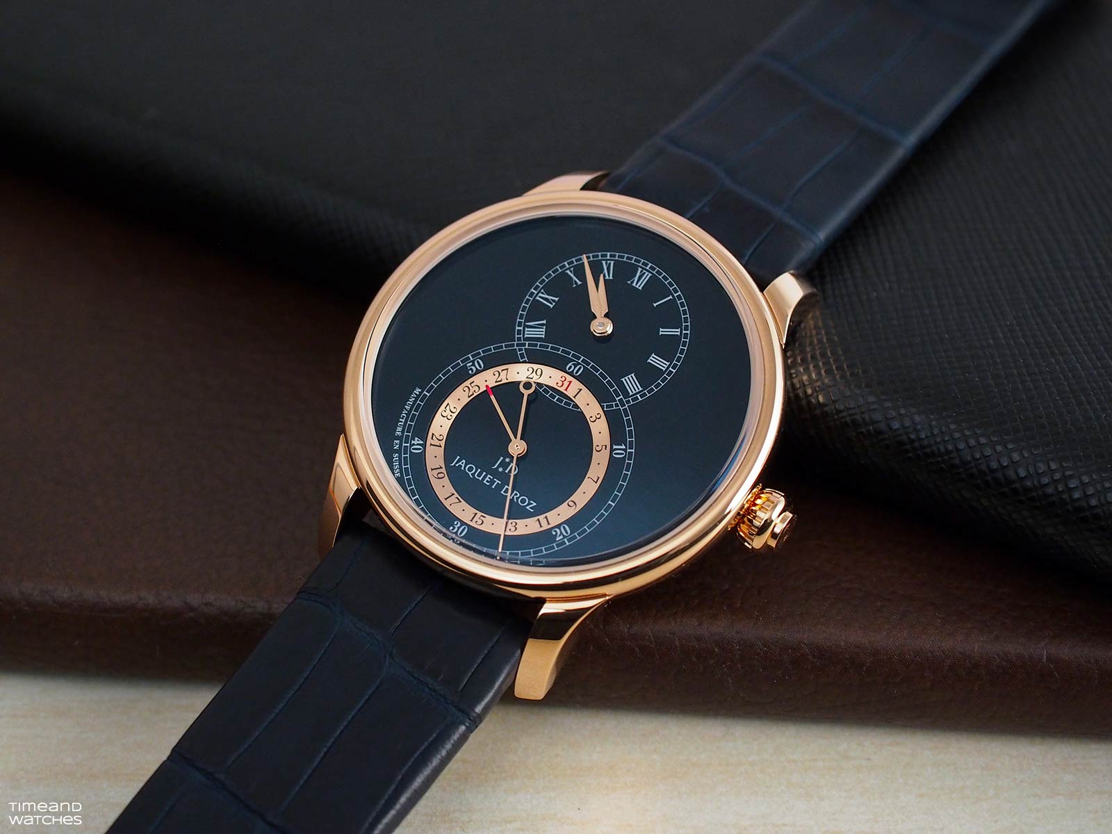 Hands-on Review: Jaquet Droz Grande Seconde Quantième 41 mm | Time and ...