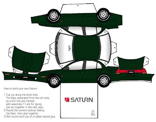 SP. Papel Modelismo: PaperCraft Saturn SL2